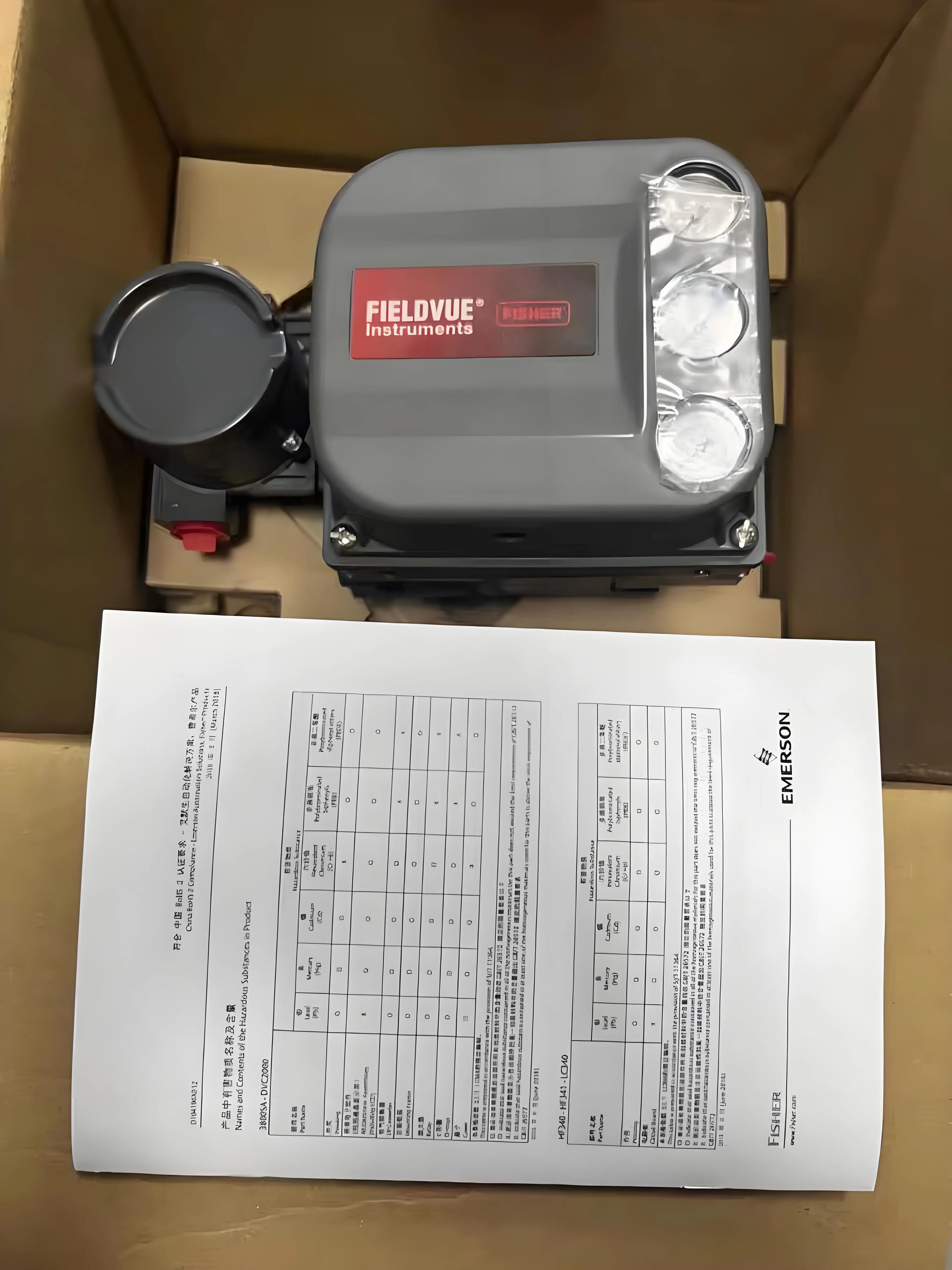 Original Fisher DVC6200 Pneumatic Valve Positioner Electric Digital 4mA ...