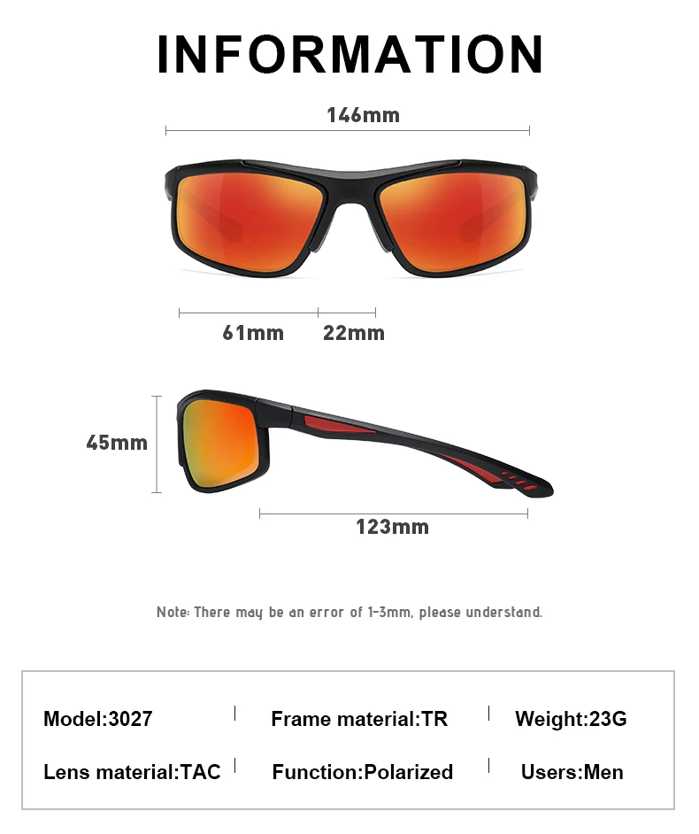 Unbreakable Sunglasses - Trendy Polarized Lenses for Sports