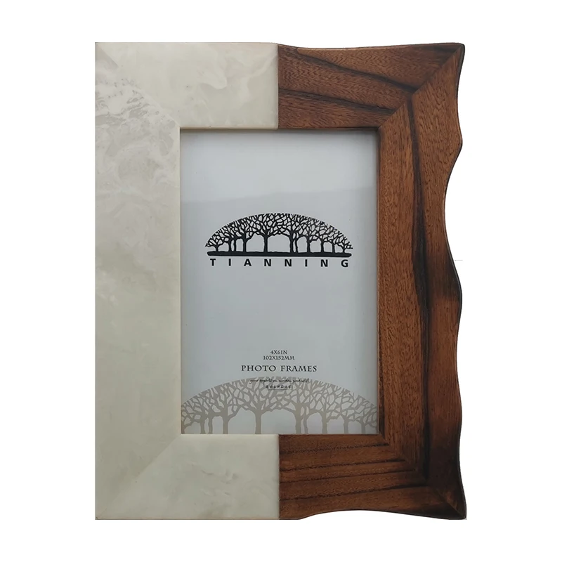 Acacia wood frames with acrylic inlay 4*6 5*7 Vintage wholesale photo ...