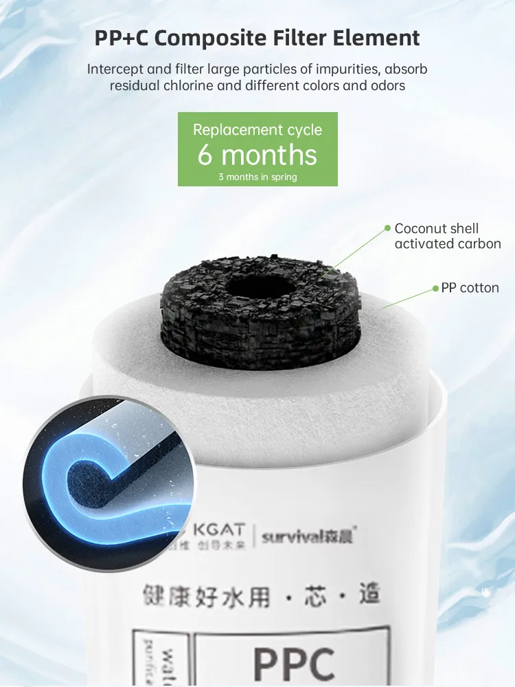 Ro Reverse Osmosis System 600 Gpd Ro System Flow Rate Long Filtration ...