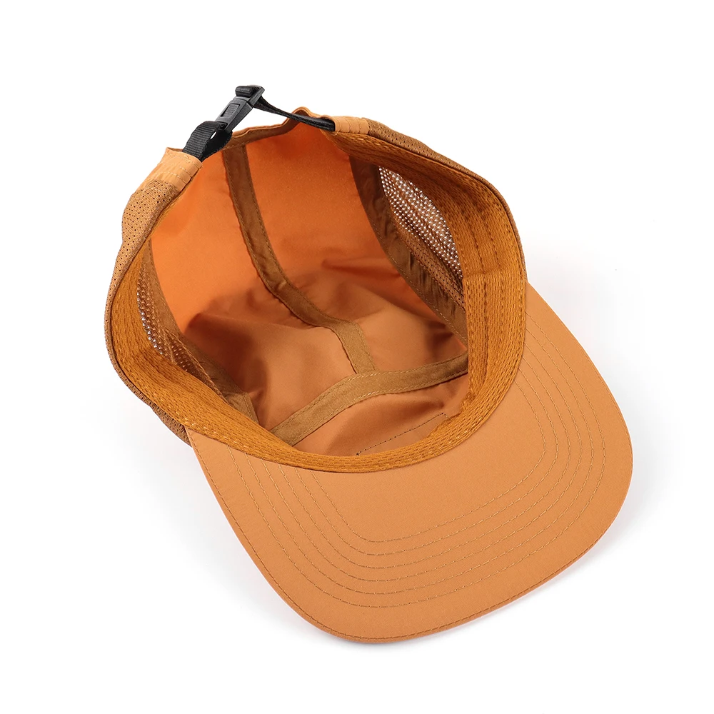 OEM Custom Logo 5 Panel Mesh Lightweight Camping Hat