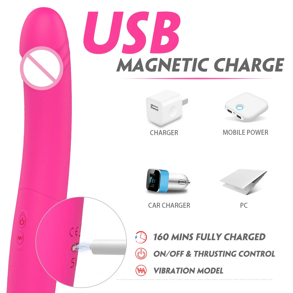 S-hande Wholesale Vibrating Double Big Size Dildos Adult Lesbian Sex ...