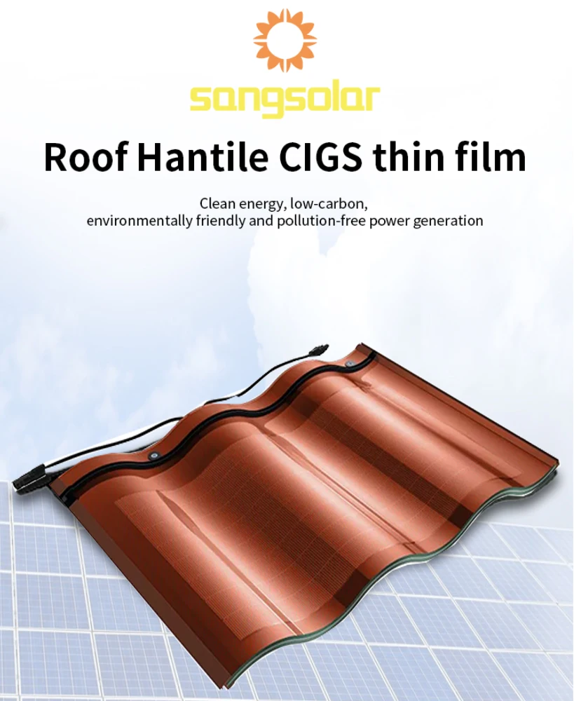 Solar Roof Tiles - Efficient CIGS BIPV for European Villas