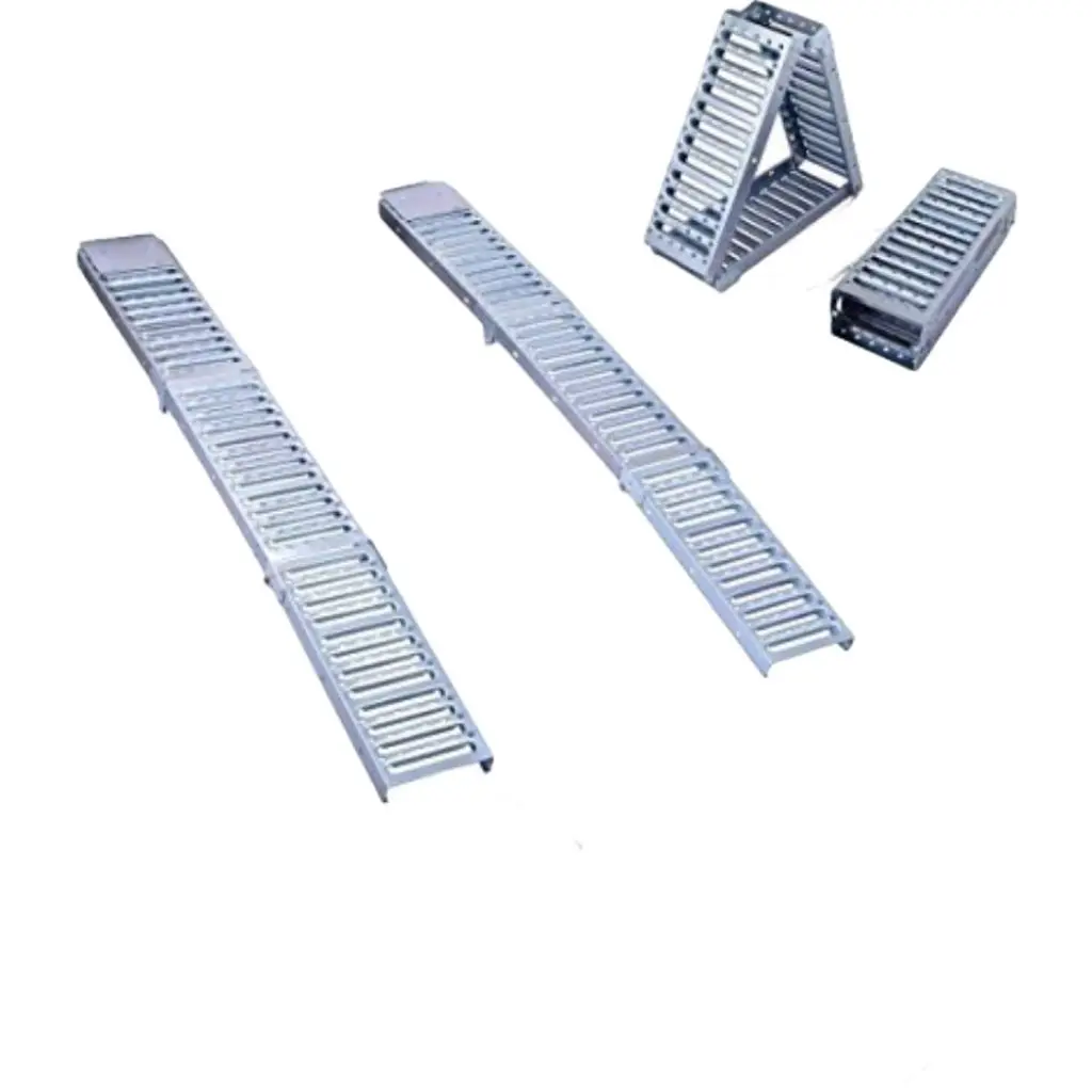 Aluminum Loading Ramps for Excavators - 4 Ton Capacity