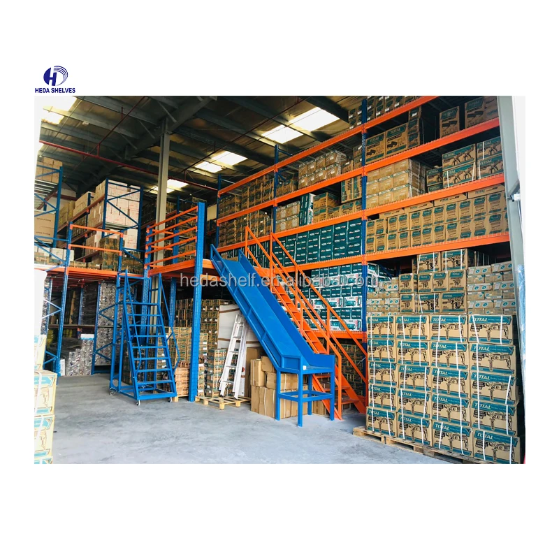 Mezzanine Floor System Multi-level Rack Steel Mezzanine Floor Racking ...