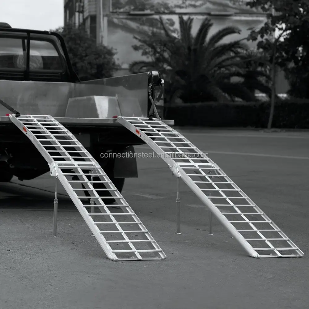 ATV Car Aluminum Folding Loading Ramps - Durable & Customizable