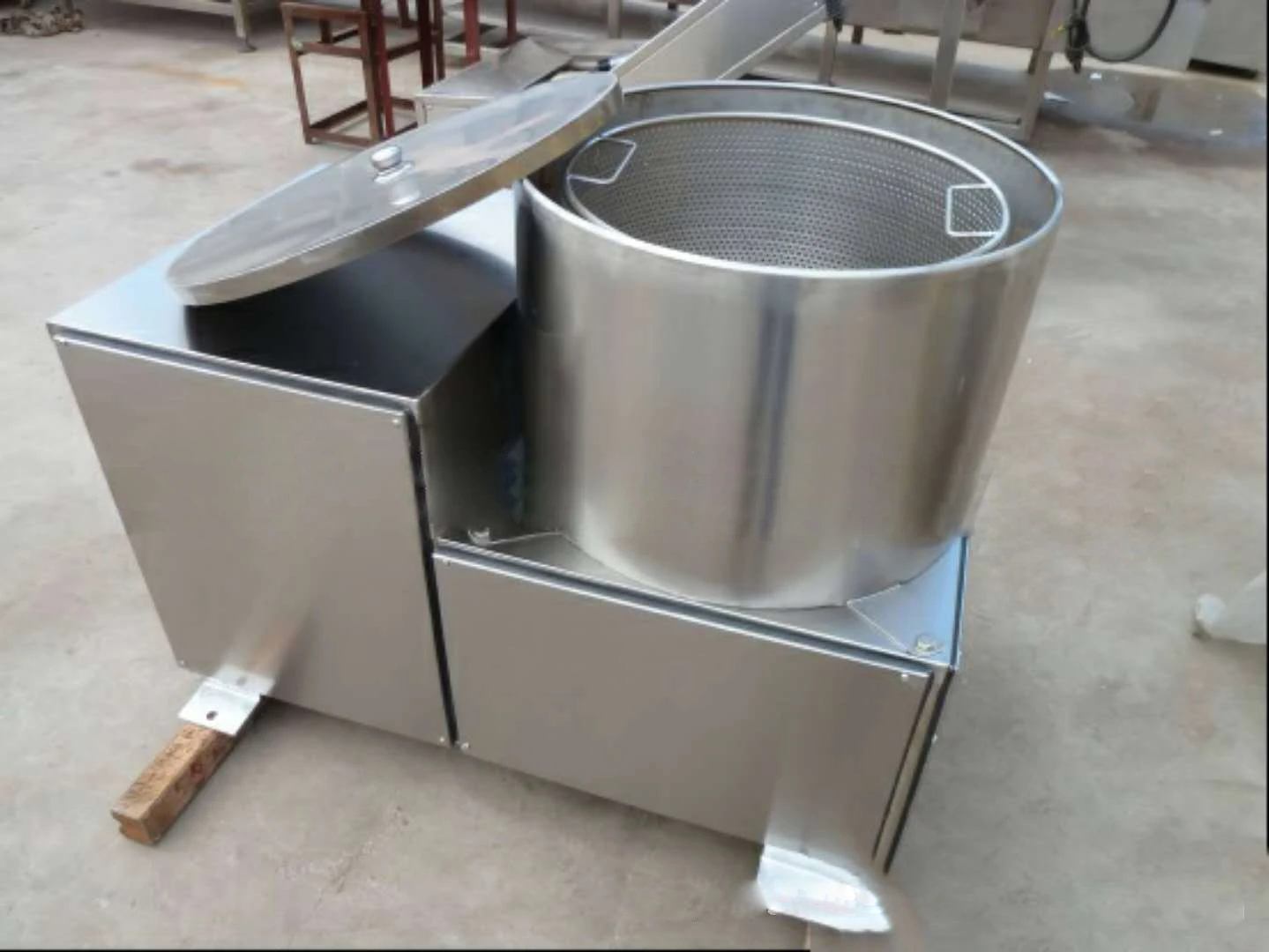 Professional Food Deoiler Machine Potato Chips Deoiling Machine Fries ...