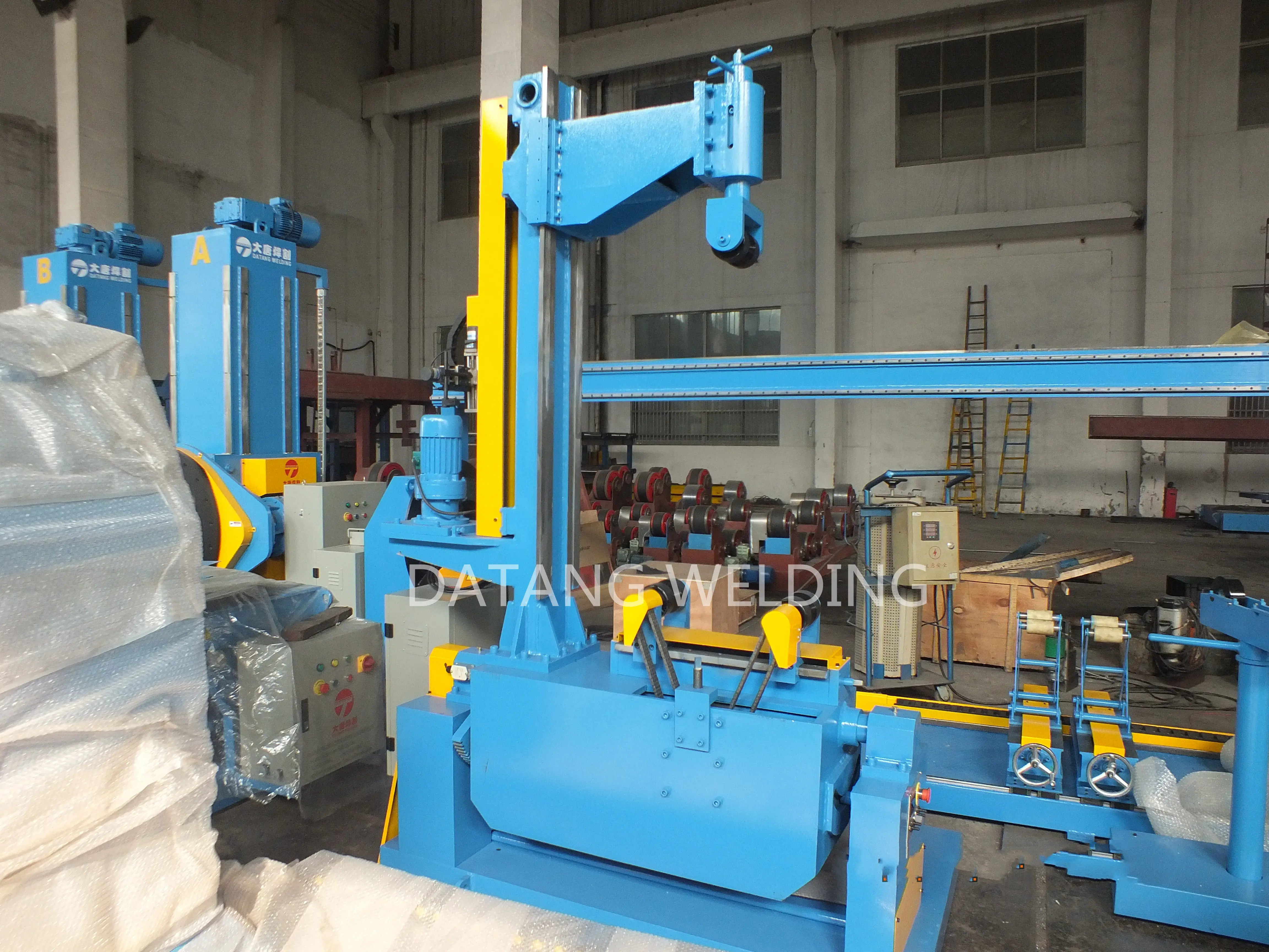 Datang Welding Rotator Rotating Turning Roller With Motor Turning Rolls ...