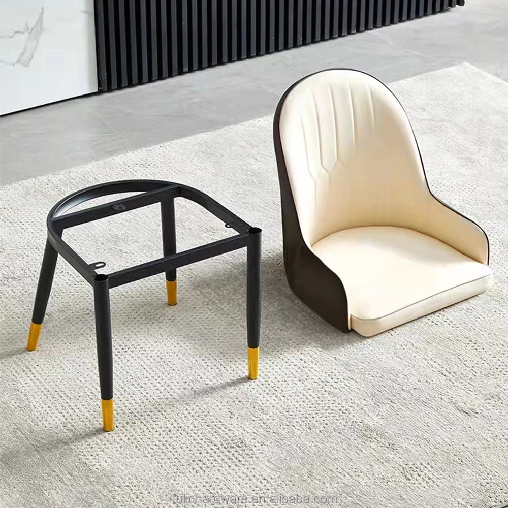 Modern Chair Base Dining Bar Table Chair Metal Iron Frame