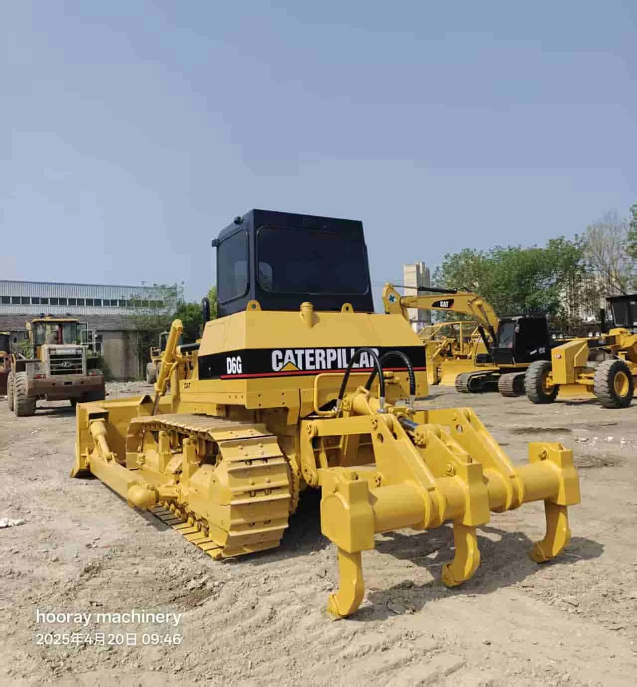 Used CAT D6D D6G D6D D6H Bulldozer ,original Painting CAT D6 D7 Dozer ...
