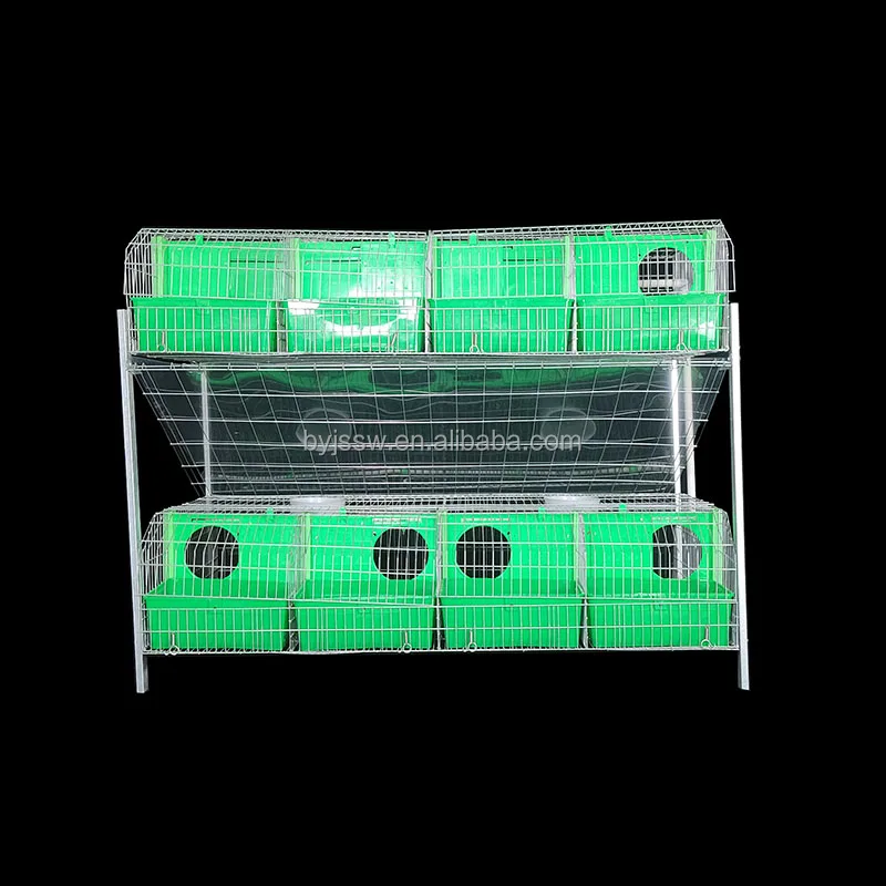 Stacking Long Two Floor Rabbit House - Save Space & Protect