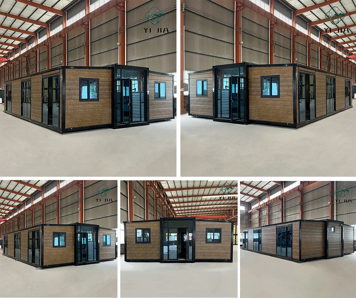 Insulated 40ft Villa Prefabricated Expandable Container House