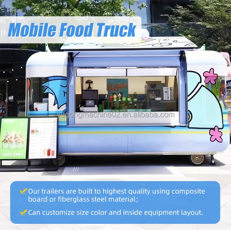 Asian Street Food Truck Setup with Wok Burner & Rice Cooker