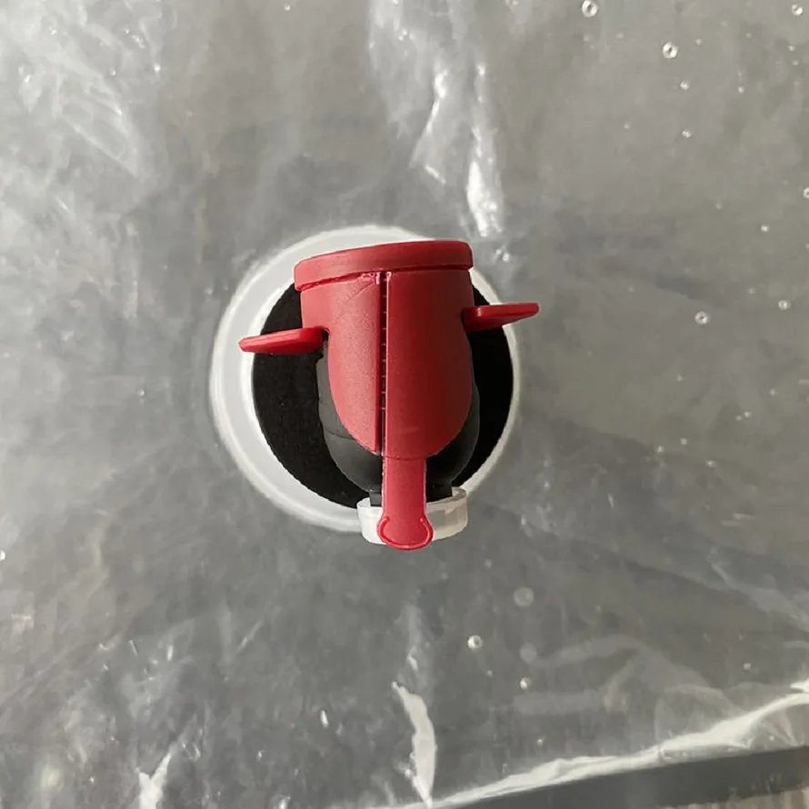 Custom Printed Liquid Bag In Box With Tap Wine Packaging Stand Up Spout ...