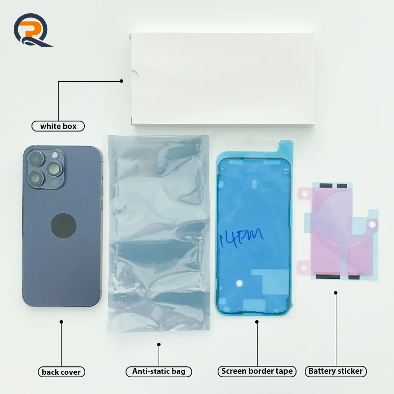 Full Housing Assembly Complete Back Housing Middle Frame Case Rear Back ...