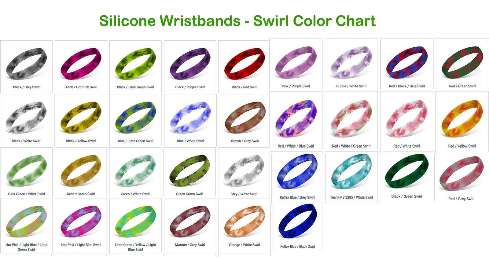 Custom Silicone Bracelets - Promotional Sports Wristbands