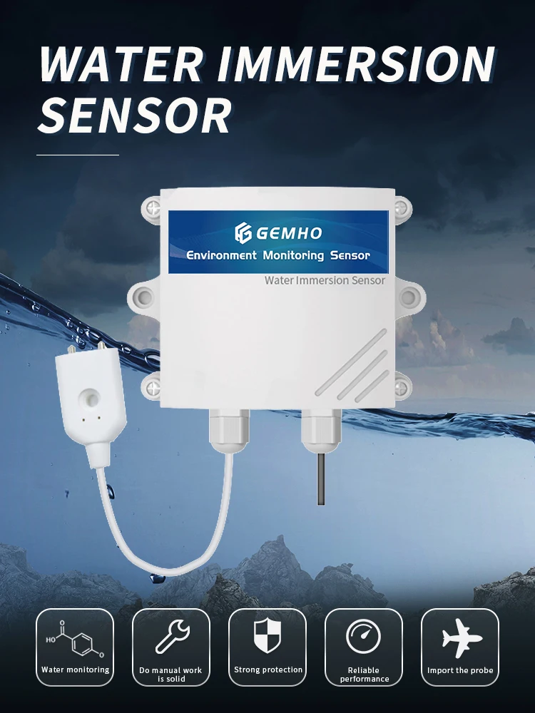 Rs485 4g Lora Water Immersion Alarm Leak Leakage Detector Sensor - Buy ...