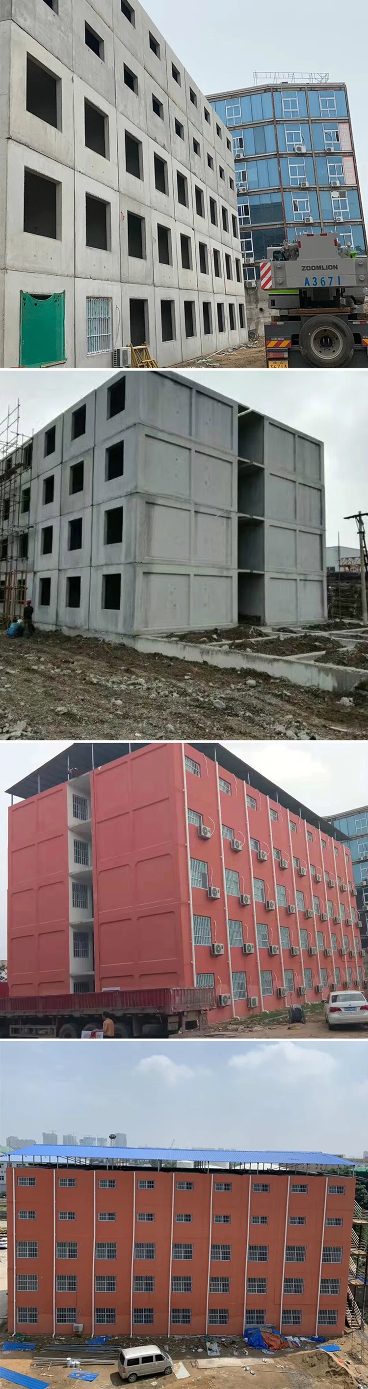 New Series Precast Concrete House Mold - Durable & Efficient