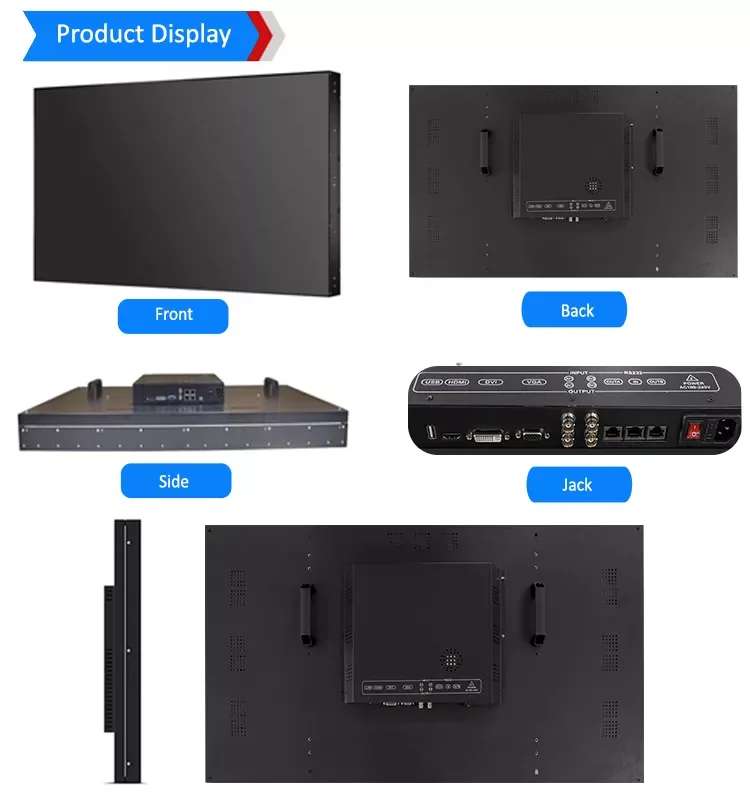 2x3 3x3 Seamless Price Video Wall Large Screen 46 49 Indoor 55 Inch ...