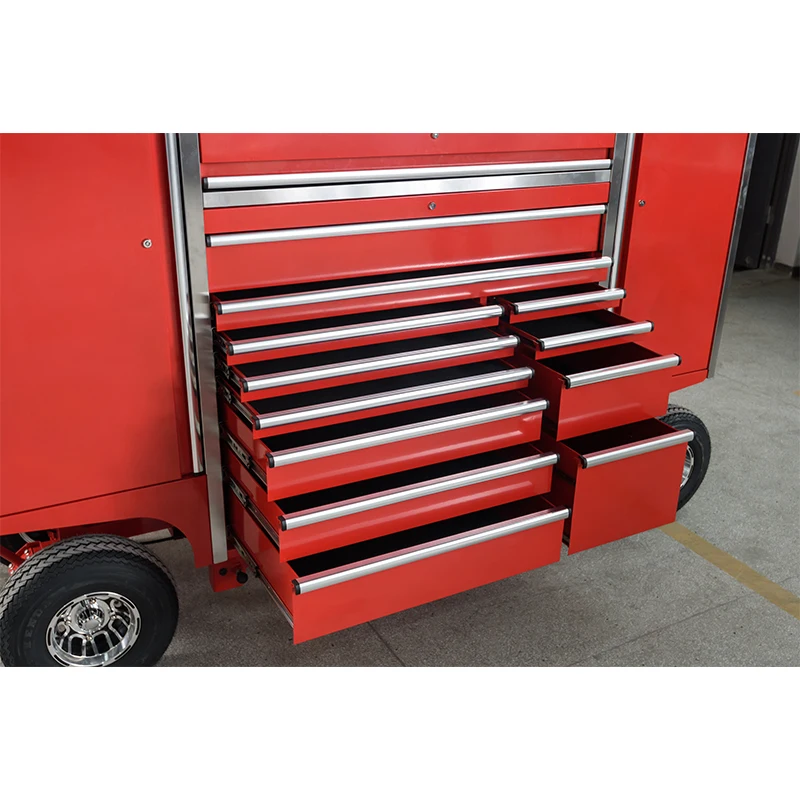 Goldenline Pit Stop Cart Tool Trolley Garage Cabinet With Gas Spring ...