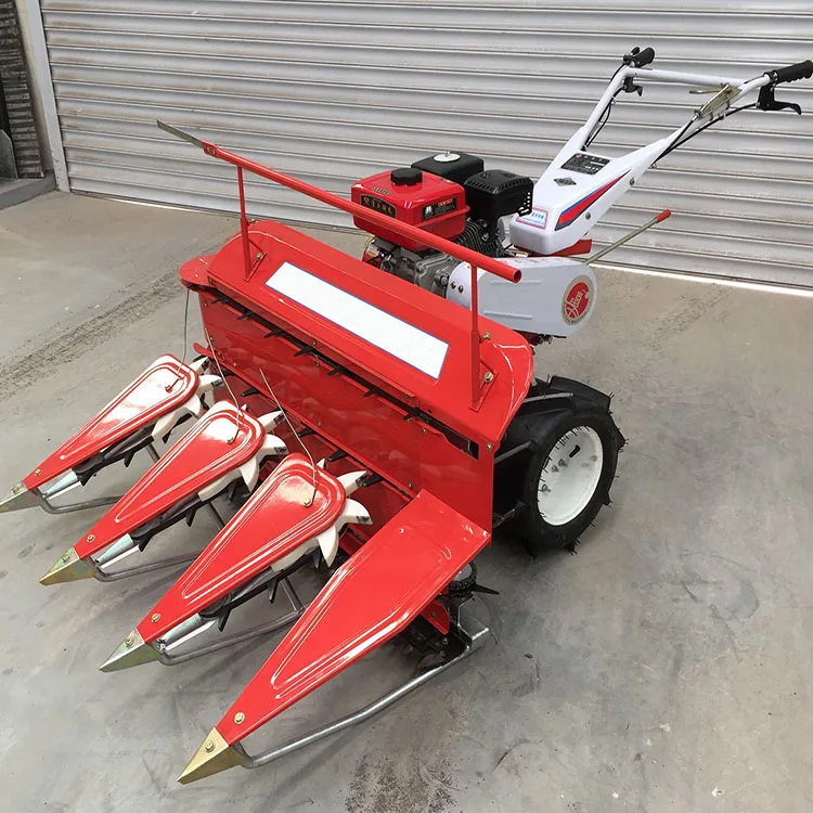 Mini Rice Wheat Combine Harvester - High Safety & Efficiency