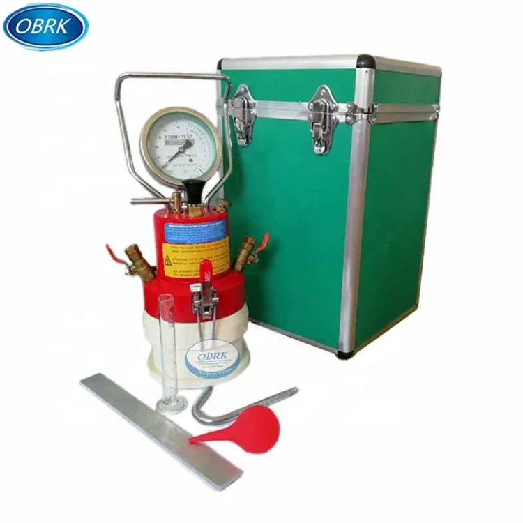 Cement Mortar Air Entrainment Meter 1l Air Content Tester - Buy Air ...