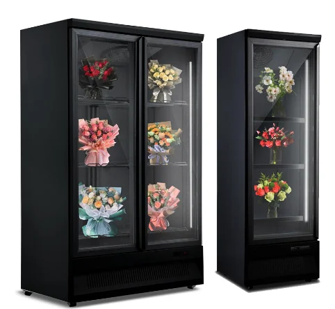 Commercial Flowers Refrigerated Display Cabinet Fresh Flower Display ...