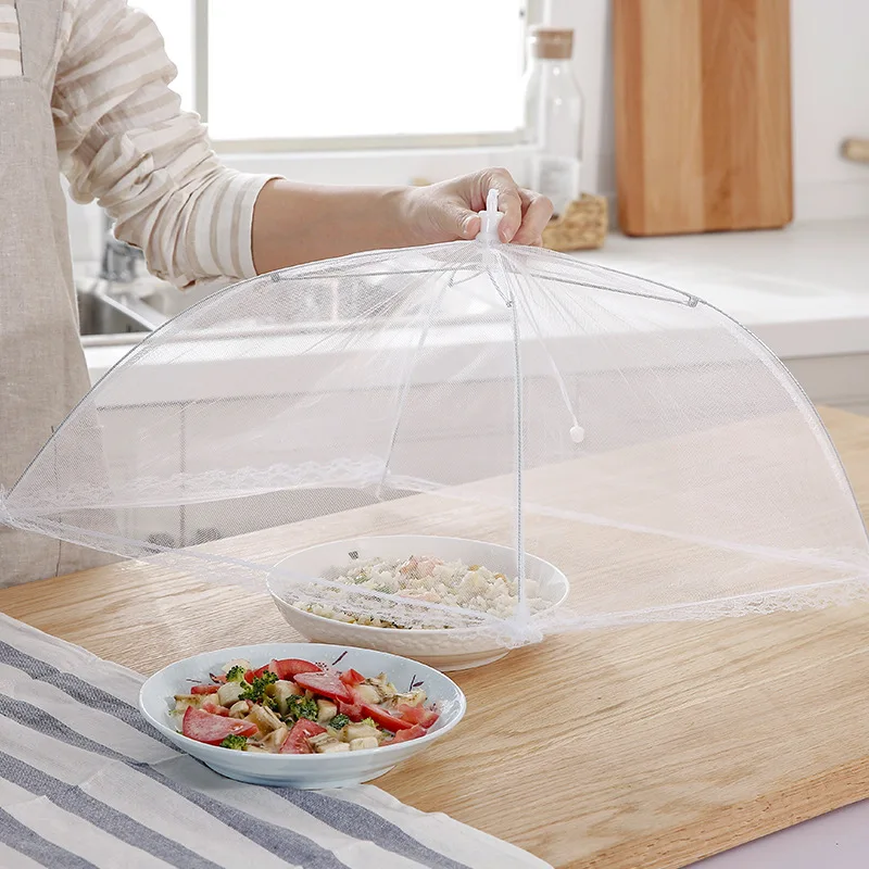 White Picnic Net Food Cover| Alibaba.com