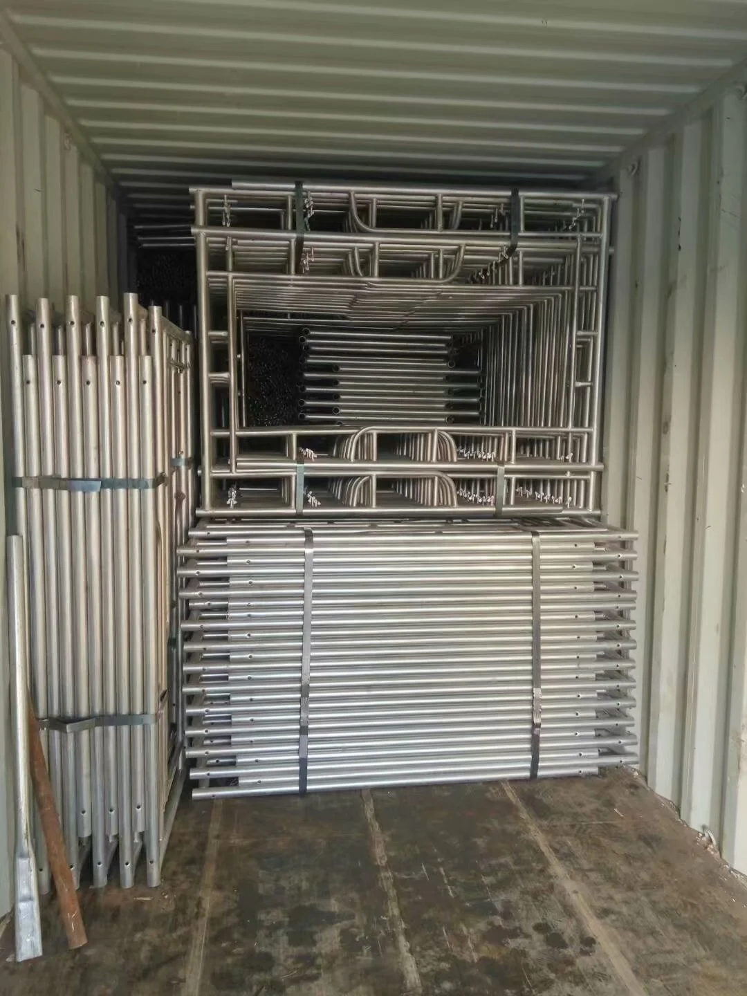 Galvanized Ladder Frame Scaffolding X Tubular A Frame Scaffold Tower ...