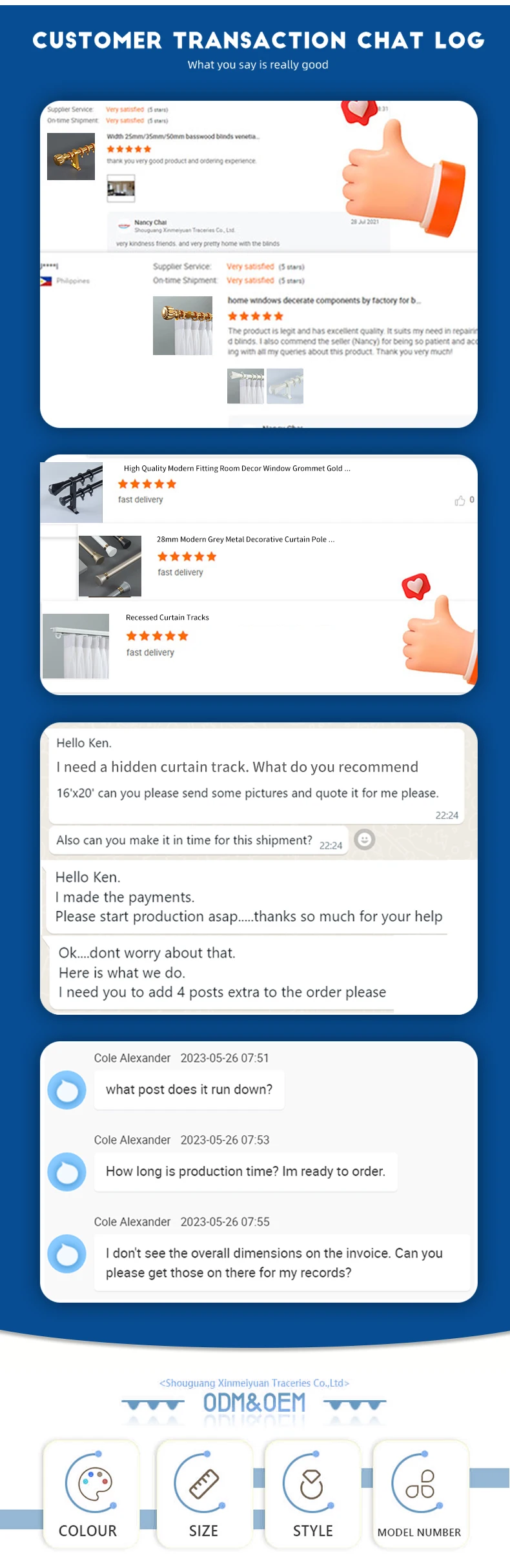 L Shape Curtain Track Box Wall Mounted Double Rail Metal Track ...