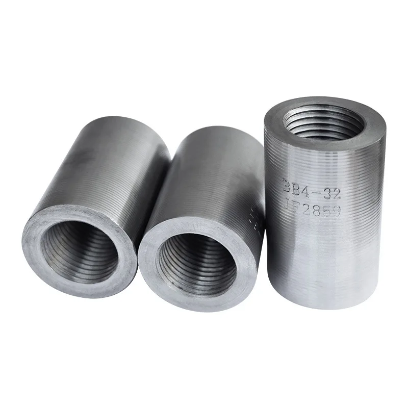 Oem Couplers Rebar Mechanical Splicing Rebar Coupler Steel Bar Connection Sleeve - Buy ...