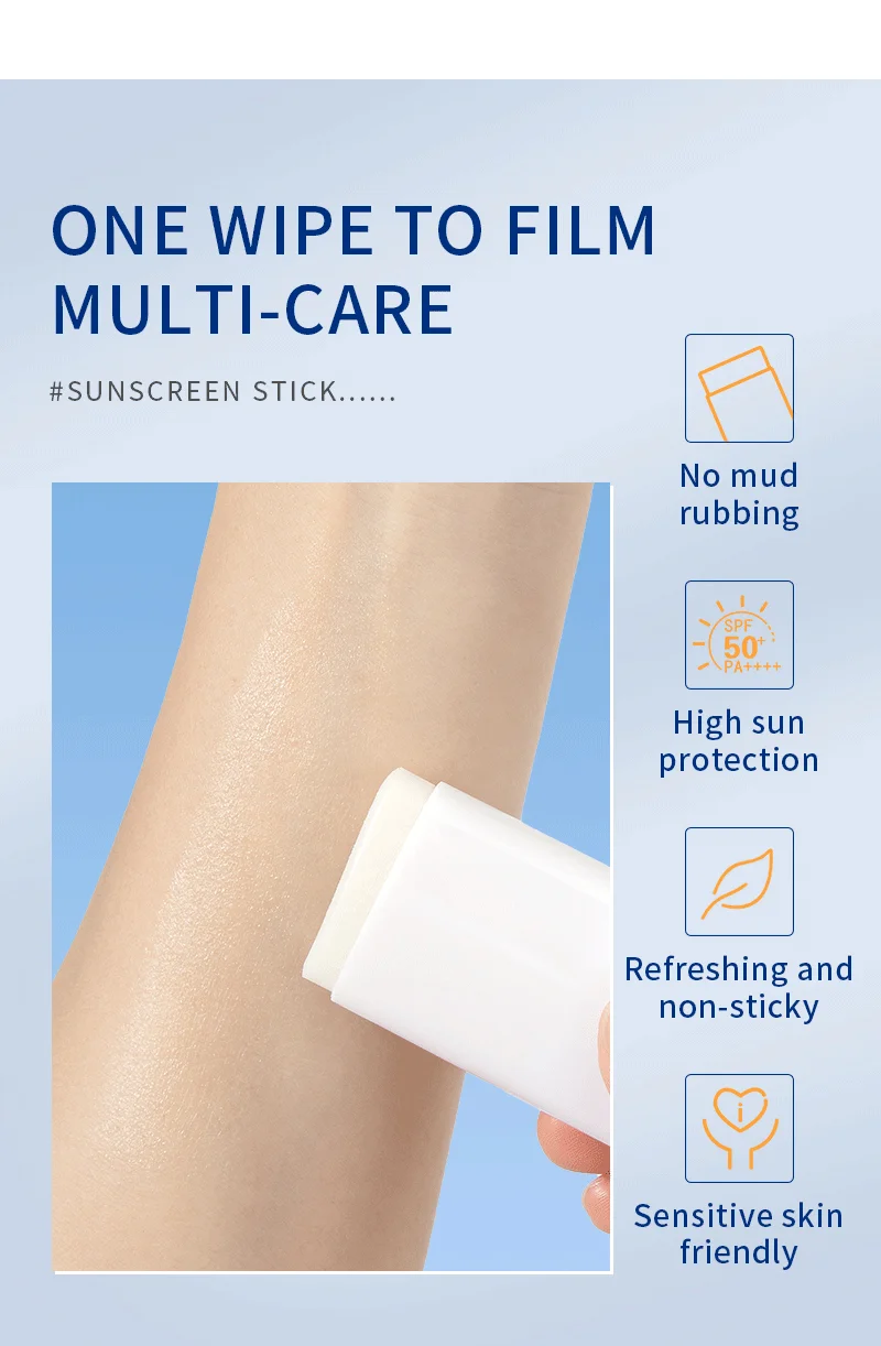 Custom Logo Reef Safe Sun Burn Balm Kids Spf 50 Clear Sunscreen Face ...