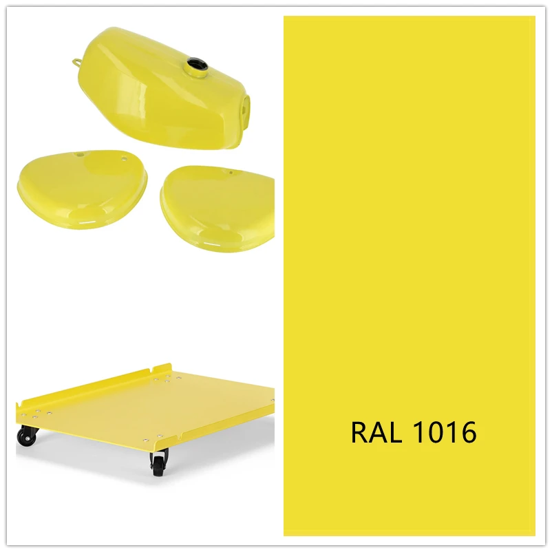 Ral 1016 Sulfur Yellow Color Manual Powder Coating Machine With Oven ...
