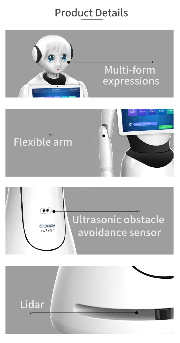 CSJBOT Alice Humanoid Robot Kit - Intelligent & Versatile