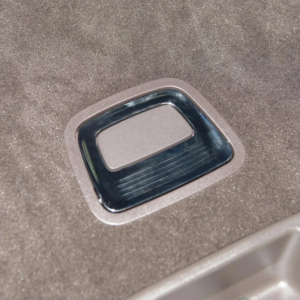 Car Rear Trunk Mat Floor Carpet Handle for Mercedes Benz