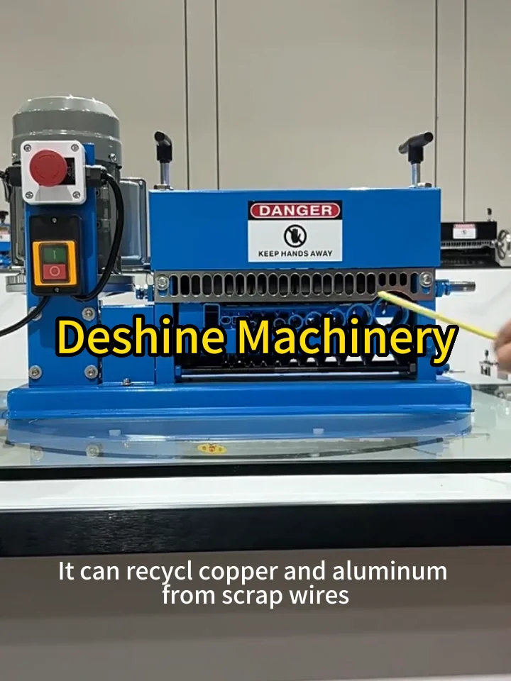Factory Direct Sale Cable Scrap Stripping Machine Recycle Cable Process ...