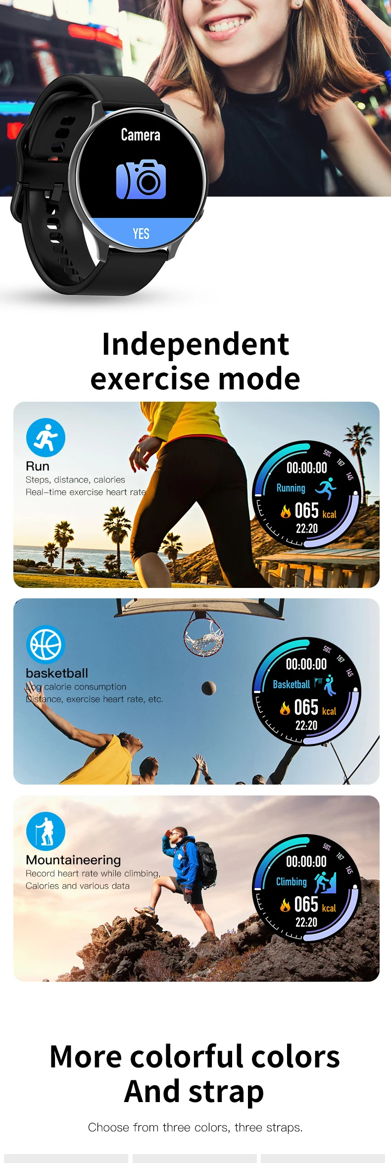 New Arrival Mc66 Bt Calling Function Smartwatch Mc66 Fitness Smart ...