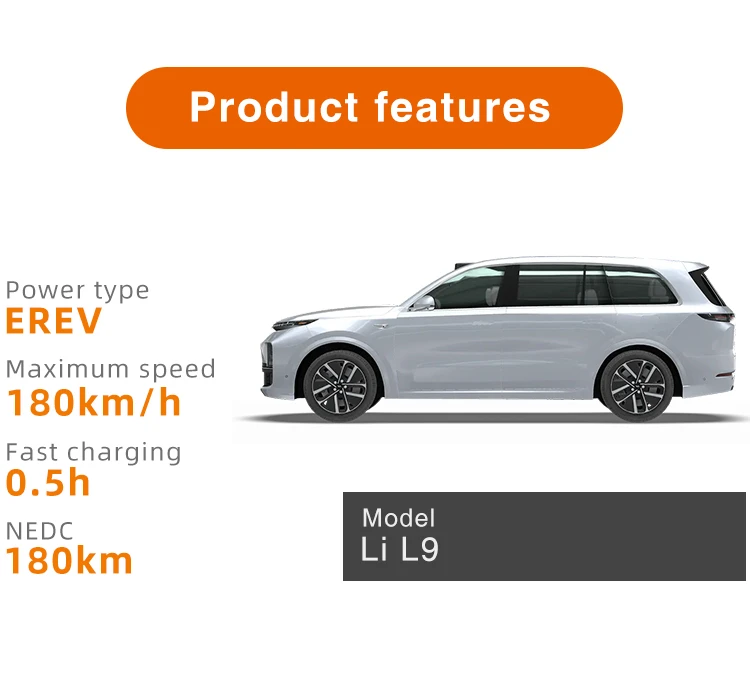최고의 럭셔리 자동차 2022 Lixiang L9 자동차 Suv 4x4 Li L9 자동 하이브리드 Suv 차량 6 좌석 4 륜 중국에서 만든 전기 자동차 - Buy ...