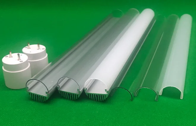 Aluminum Body Diffuse Pc Cover T5 T8 T10 Led Tube Light Housing - Buy ...