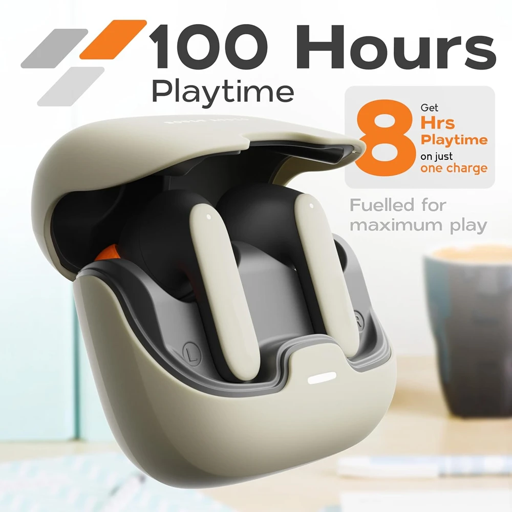 Boult Audio Z40 Pro True Wireless In Ear Earbuds 60h Playtime Quad Mic ...