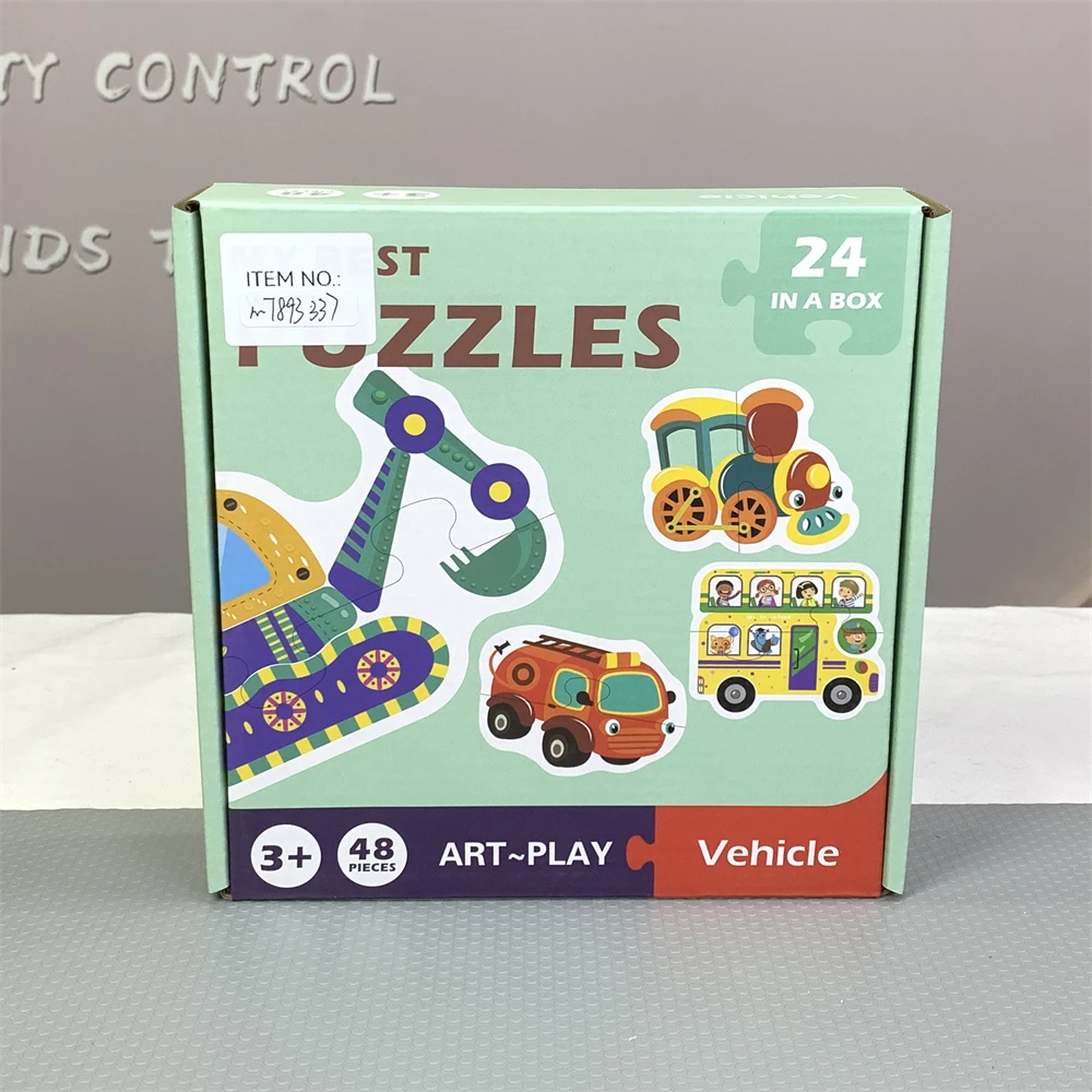 Educational Cartoon Traffic Vehicle Transportation Tools Cognitive ...