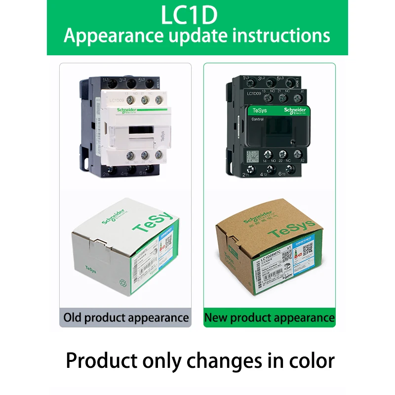 Schneider Contactor Magnetic LC1D Series - Reliable Control
