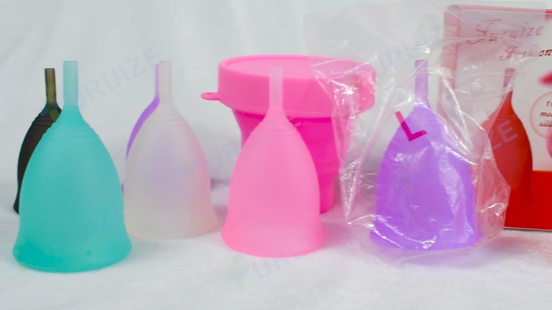 Wholesale Eco-friendly Feminine Hygiene Menstruation Cup Grade Silicone ...