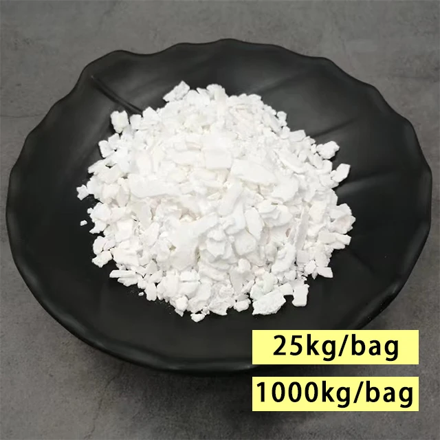 Industrial Grade Calcium Chloride 74%77%94% Water Treatment Snow Melt ...