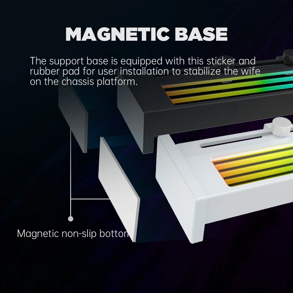 Vertical GPU Support Bracket Colorful 5V A-RGB Bracket Computer ...