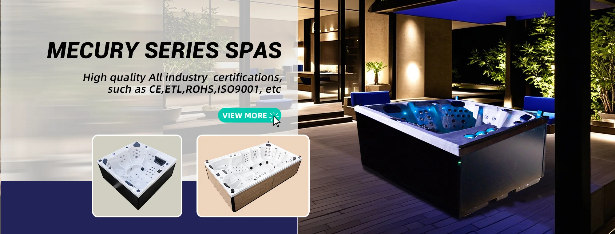Large Outdoor Party Leisure Whirlpool Pool SPA - LOVIA Spa