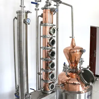 Reflux Still Distillation Column Alcohol Distillation Equipment - Buy ...