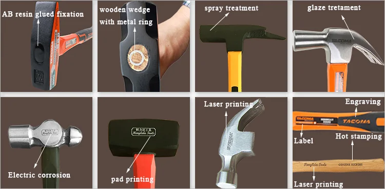 GT-SH001 Carpenter Ripping Claw Framing Hammer - 11LB