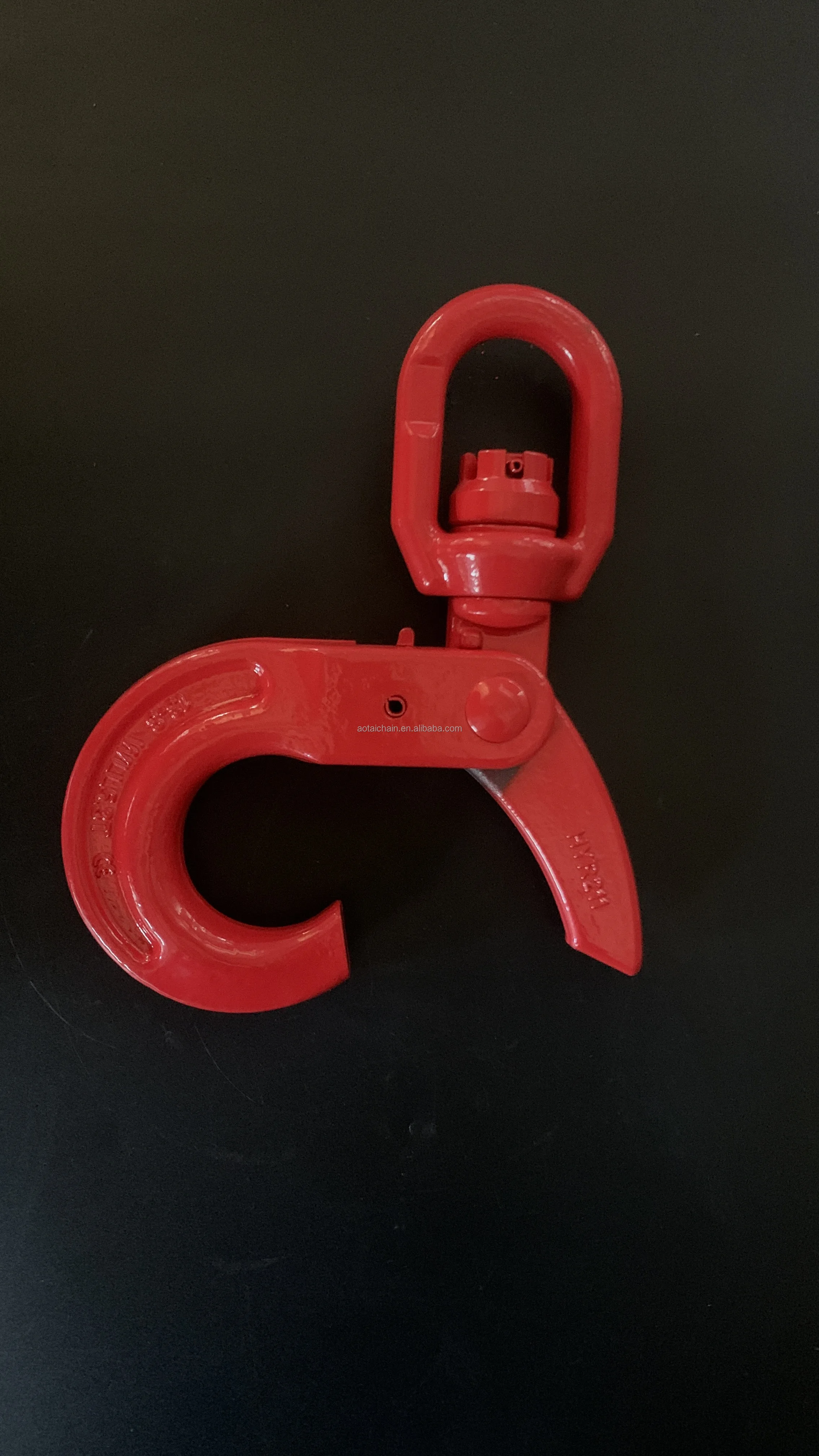 Swivel Self-locking Hook With Safety Lifting Cargo Hook Sling Sling ...