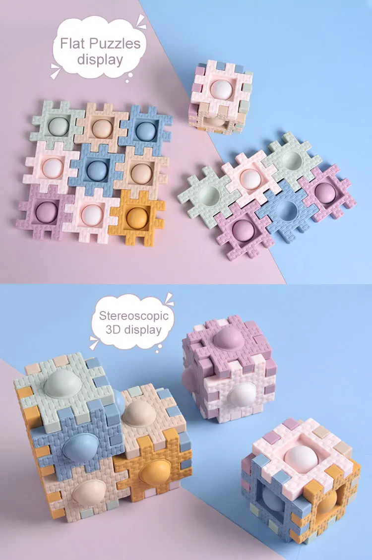 Maysun Silicone Fidget Toys - Stress Relief & Fun Learning